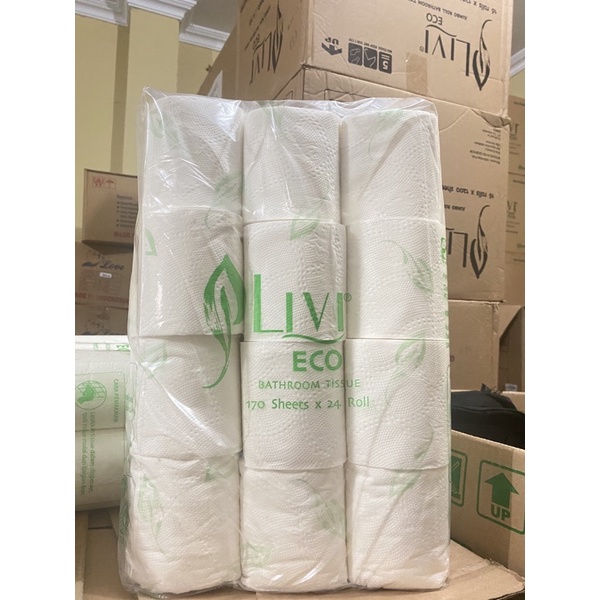Jual Tissue Roll Emboss Livi (isi 24 roll) | Shopee Indonesia