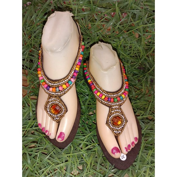 Jual Sendal Etnik Bali/sendal monte/sendal santai/sendal Bali/sendal ...