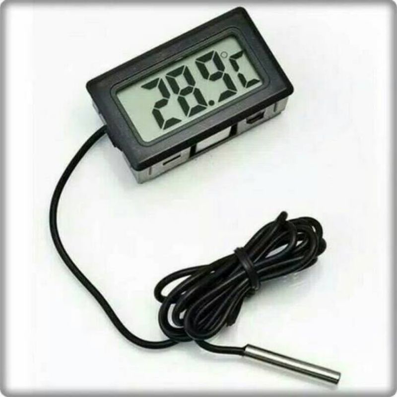 Jual Termometer Suhu Ruang / Thermometer Digital Mini Kolam Tubuh ...