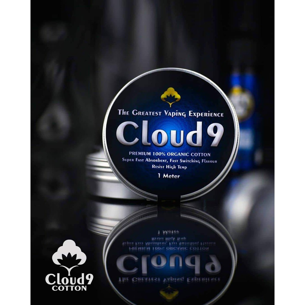 Jual COTTON CLOUD 9 KAPAS VAPE COTTON X VAPEZOO AUTHENTIC | Shopee ...