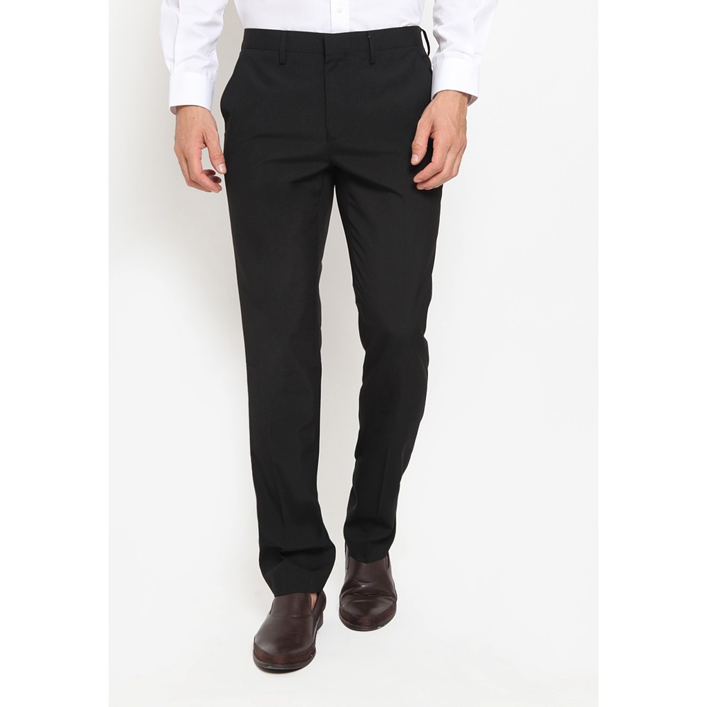 Jual The Executive Slim Fit Long Pants 1-LPIBSC519O052 Black | Shopee ...