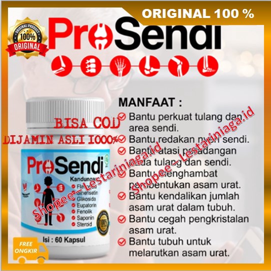 Jual Prosendi Menutrisi Persendian dan Mengautkan Jantung ORIGINAL ...