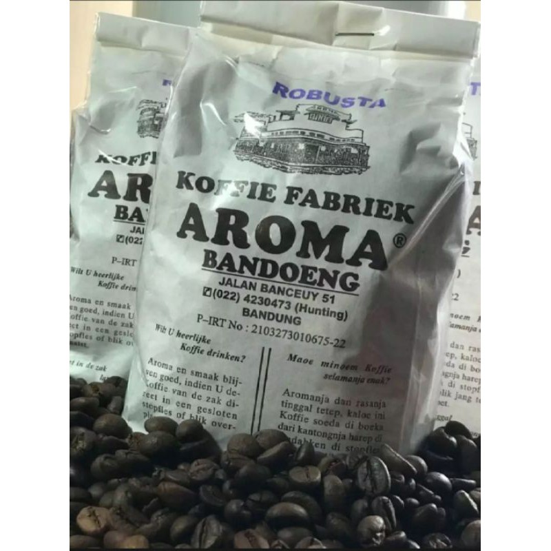 Jual Kopi Aroma Bandung 250 gram Robusta | Shopee Indonesia