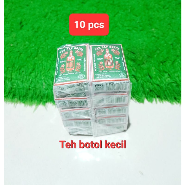Jual TEH CAP BOTOL HIJAU KECIL 8 GRAM 10 PCS | Shopee Indonesia
