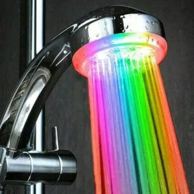Jual LED SHOWER HEAD - SHOWER CURTAIN LAMPU - KRAN KAMAR MANDI | Shopee ...