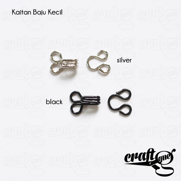 Jual Kaitan Baju Besi / Kancing Kait Baju / Hook Baju Stainless Anti ...