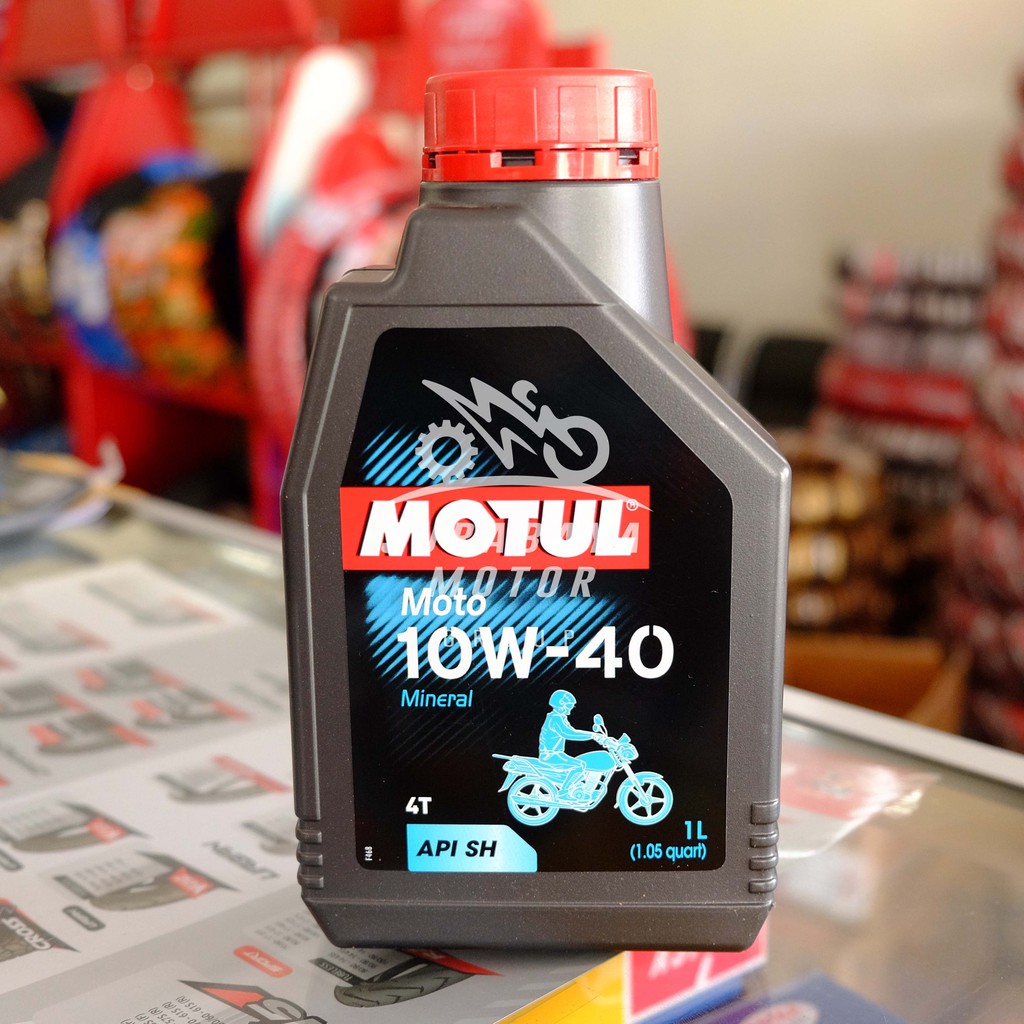 Jual Oli MOTUL MOTO 1L / 0,8L 10W40 1 / 0,8 Liter 4T L 100% ASLI Mesin Vixion Megapro GLPro ...