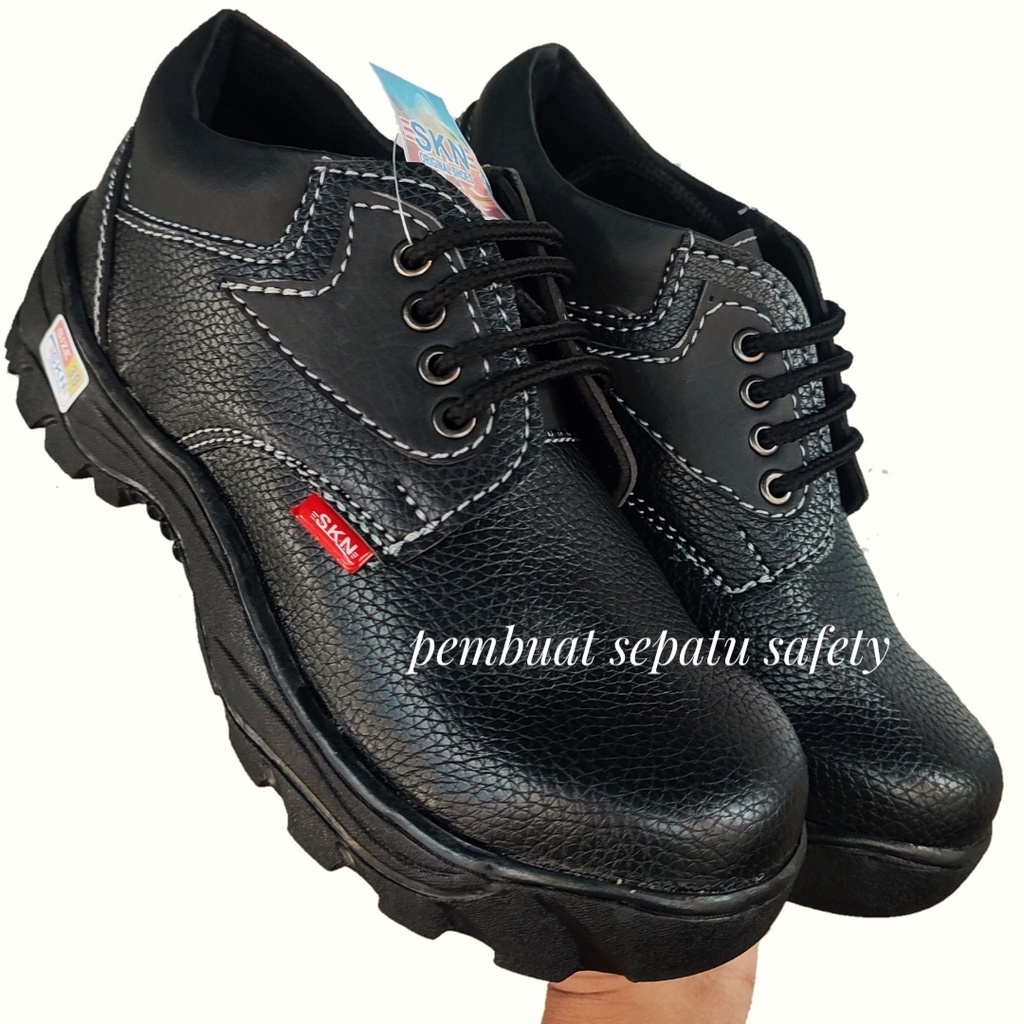 Jual Sepatu Safety Hitam Kitchen Dapur Pabrik Kantor Anti Licin King ...