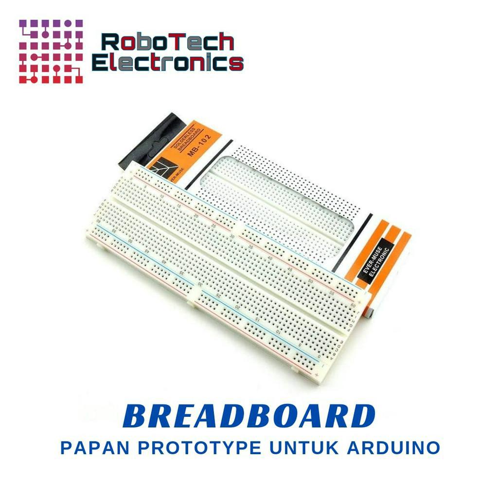 Jual BREADBOARD PAPAN PERCOBAAN PROTOTYPE for ARDUINO | Shopee Indonesia