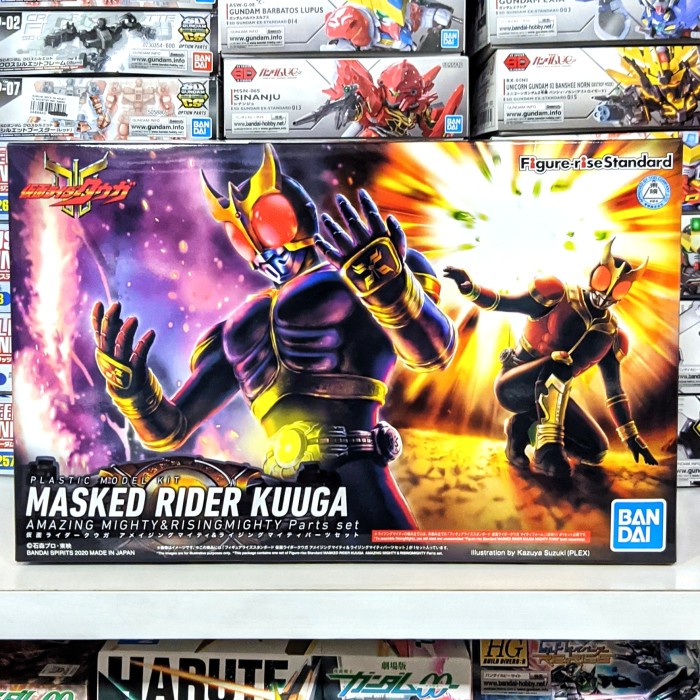 Jual gunpla-model-mecha- figure rise kuuga amazing mighty & rising ...