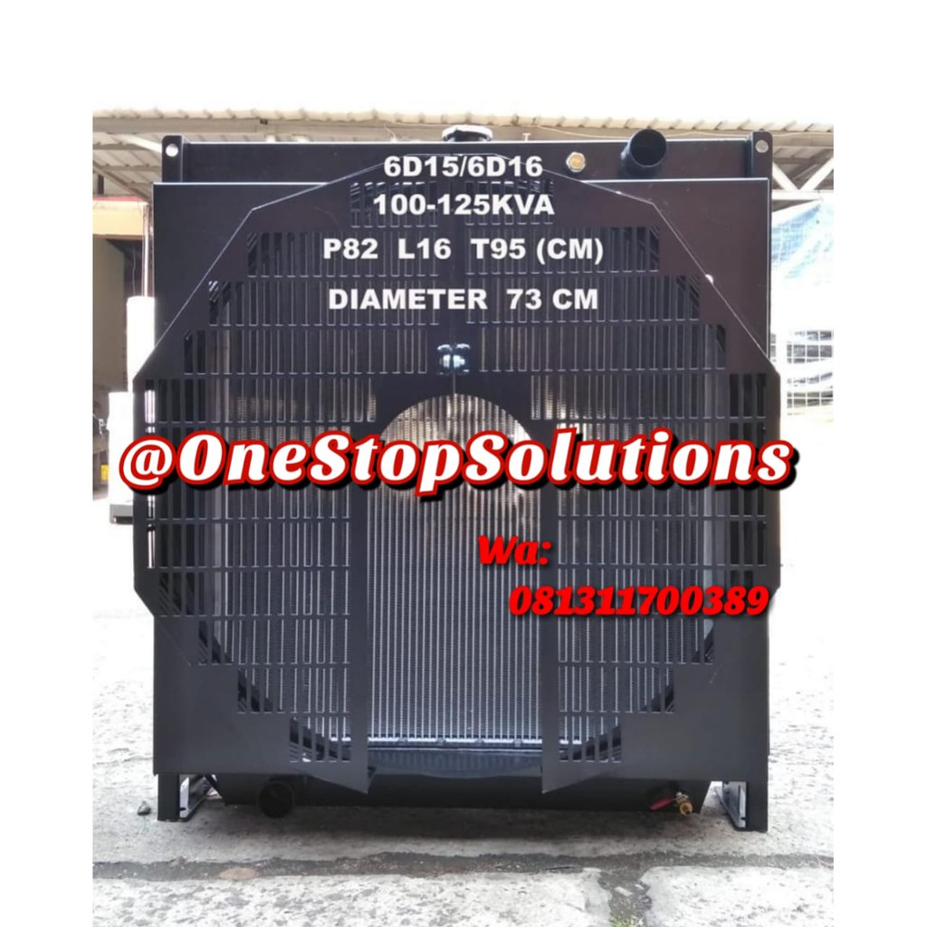 Jual RADIATOR GENSET 6D15/6D16 100-125 KVA ALUMINIUM | Shopee Indonesia