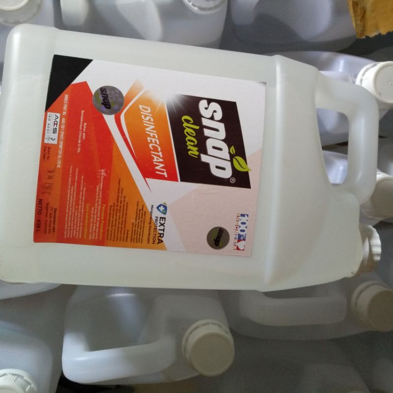 Jual snap clean disinfectant 4 lt | Shopee Indonesia