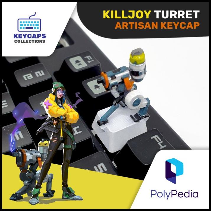 Jual Valorant Killjoy Chicken Turret Keycaps | Shopee Indonesia