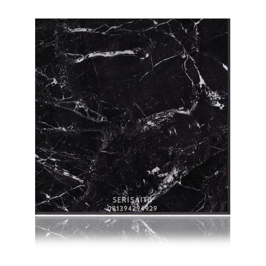 Jual Granit Fantasia Black 60x60 / Granit Hitam Corak Motif | Shopee ...