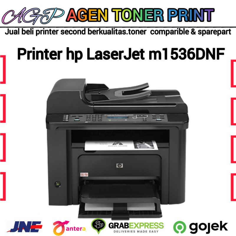 Jual Printer hp LaserJet m1536DNF MFP Scan Copy All in on | Shopee ...