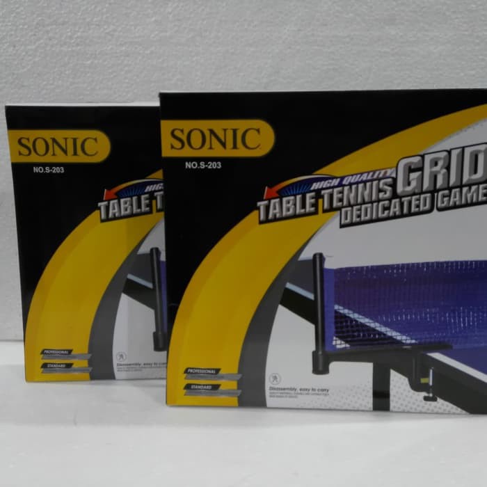 Jual TIANG DAN NET TENIS MEJA / MEJA PINGPONG SET MODEL PUTAR SONIC P203 TERBARU | Shopee Indonesia