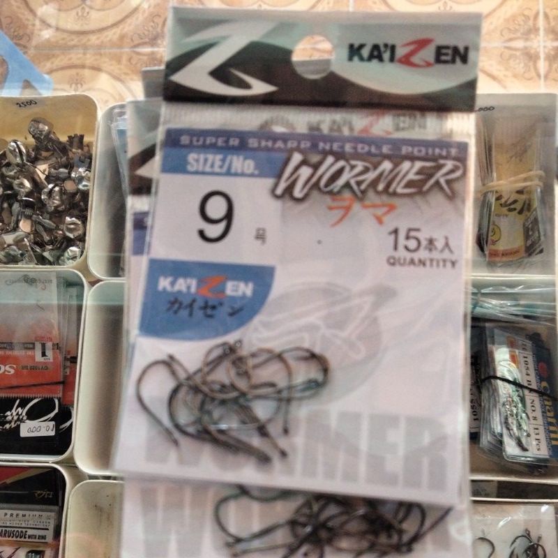 Jual KAIL PANCING WORMER KAIZEN UKURAN 1 2 3 4 5 9 10 11 12 | Shopee ...