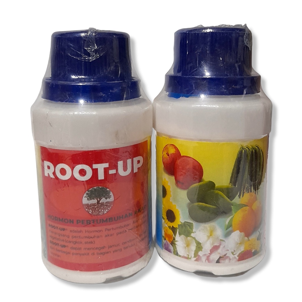Jual ROOT-UP BOTOL Hormon Percepat Pertumbuhan Akar Stek Batang Tanaman ...
