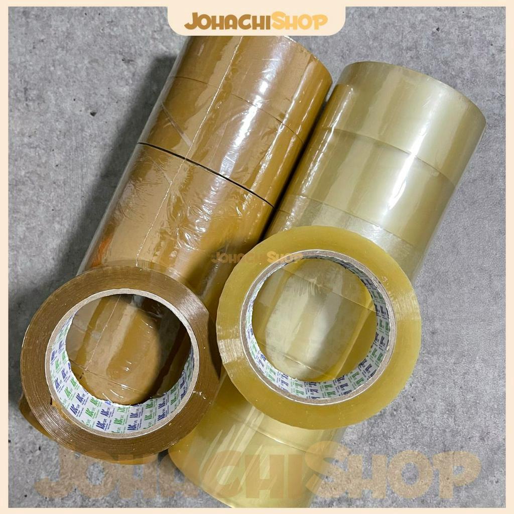 Jual Lakban ABC Tape Bening Coklat 45 MM x 90 YARD | Shopee Indonesia