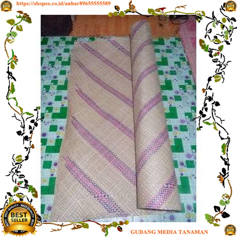 Jual MEDIA Tikar pandan halus, Motif berwarna, ukuran 200x120 cm z ...