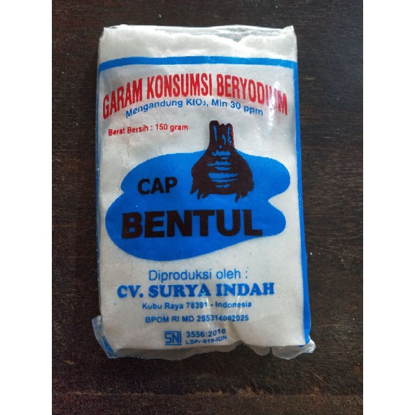 Jual Garam Masak Cap Bentul (150gr) | Shopee Indonesia