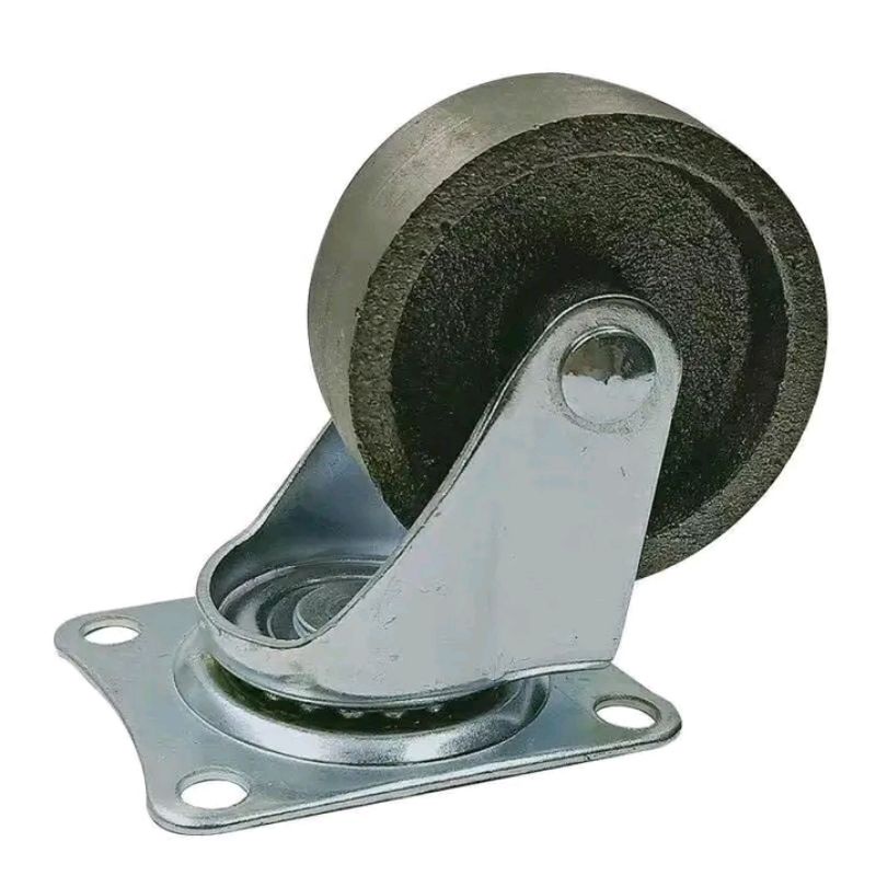 Jual RODA TROLLY BESI PUTAR 4 INCHI HEAVY DUTY | Shopee Indonesia
