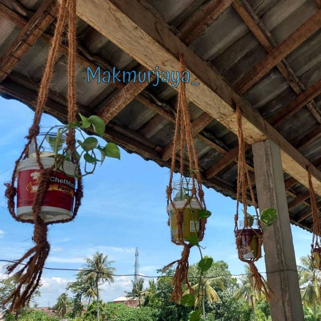 Jual Tali pot gantung 90cm sabut kelapa - tali tanaman gantung murah ...