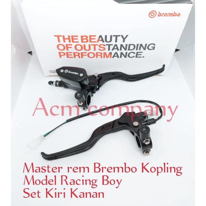Jual Master Rem Set Kiri Kanan Tabung Model KTC Full Cnc Universal Motor | Shopee Indonesia