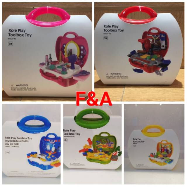 Jual MINISO ORIGINAL | 5tipe ROLE PLAY TOOLBOX TOY | Shopee Indonesia