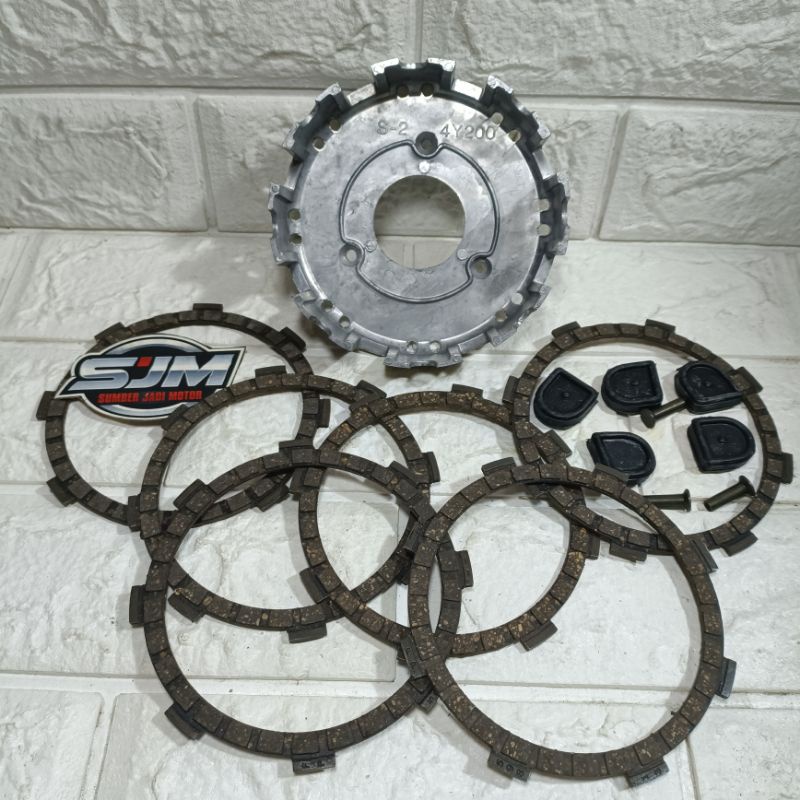 Jual Rumah kampas kopling-karet kopling-kampas kopling rxk rx king new lama old SET | Shopee ...