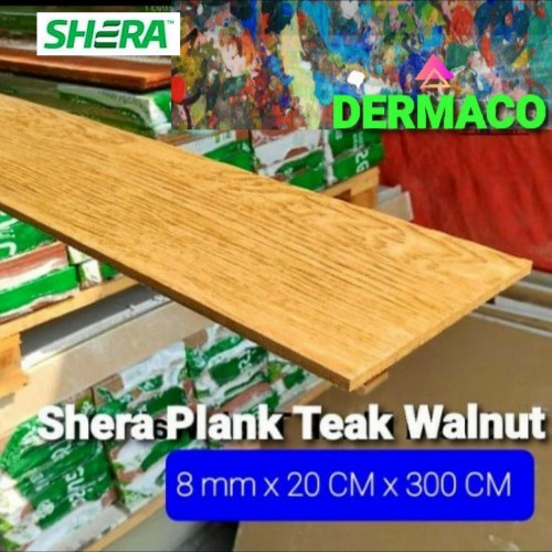 Jual SHERA PLANK WALNUT JATI MUDA 20 CM / WOODPLANK / LISPLANG GRC ...