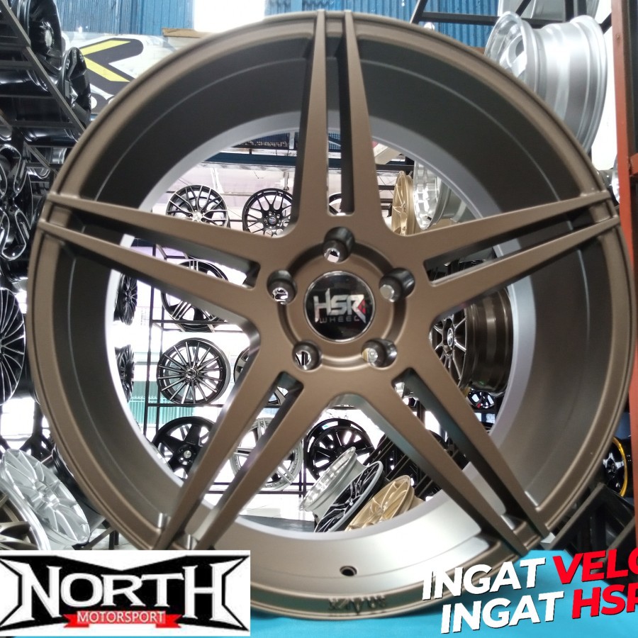 Jual Velg mobil innova zenix ring 20 HSR PETERSBURG baut 5 model palang ...