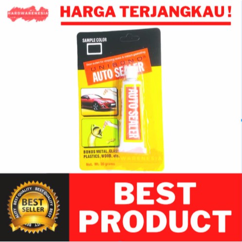 Jual UNIBOND AUTO SEALER 30 gr Lem perekat Sealer Hitam Siler | Shopee ...