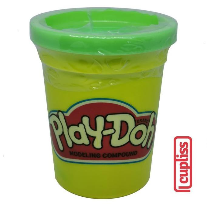 Jual PLAY DOH DOUGH CAN 4 OZ LIGHT GREEN 112 GR PLAYDOH ORIGINAL ...