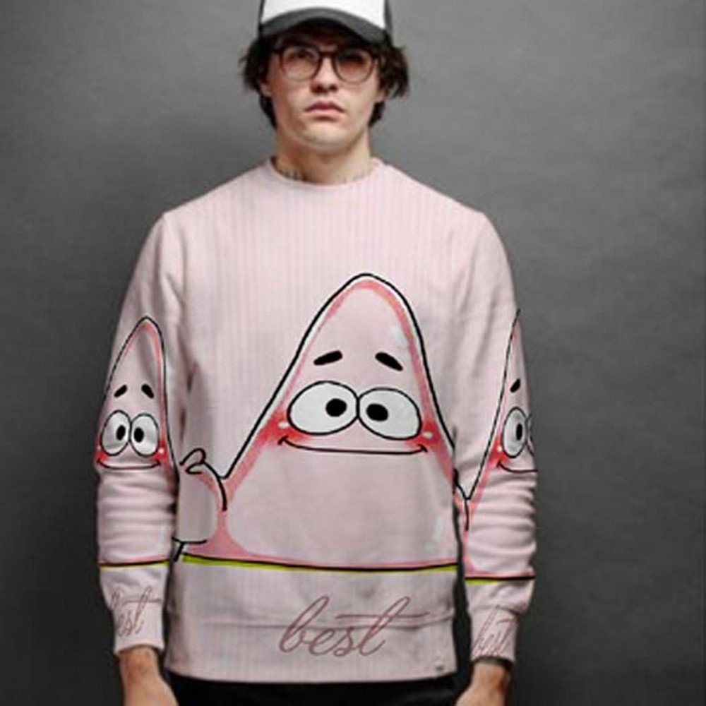 Jual Casual Jaket Sweatshirt Spongebob Patrick Star SpongeBob Best ...