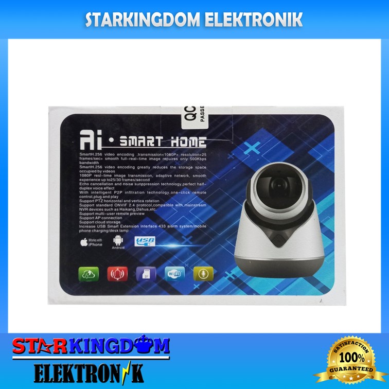 Jual Ipcam Wifi Indoor Smart IP Camera 1080p 3MP + USB Port Modem + LAN ...