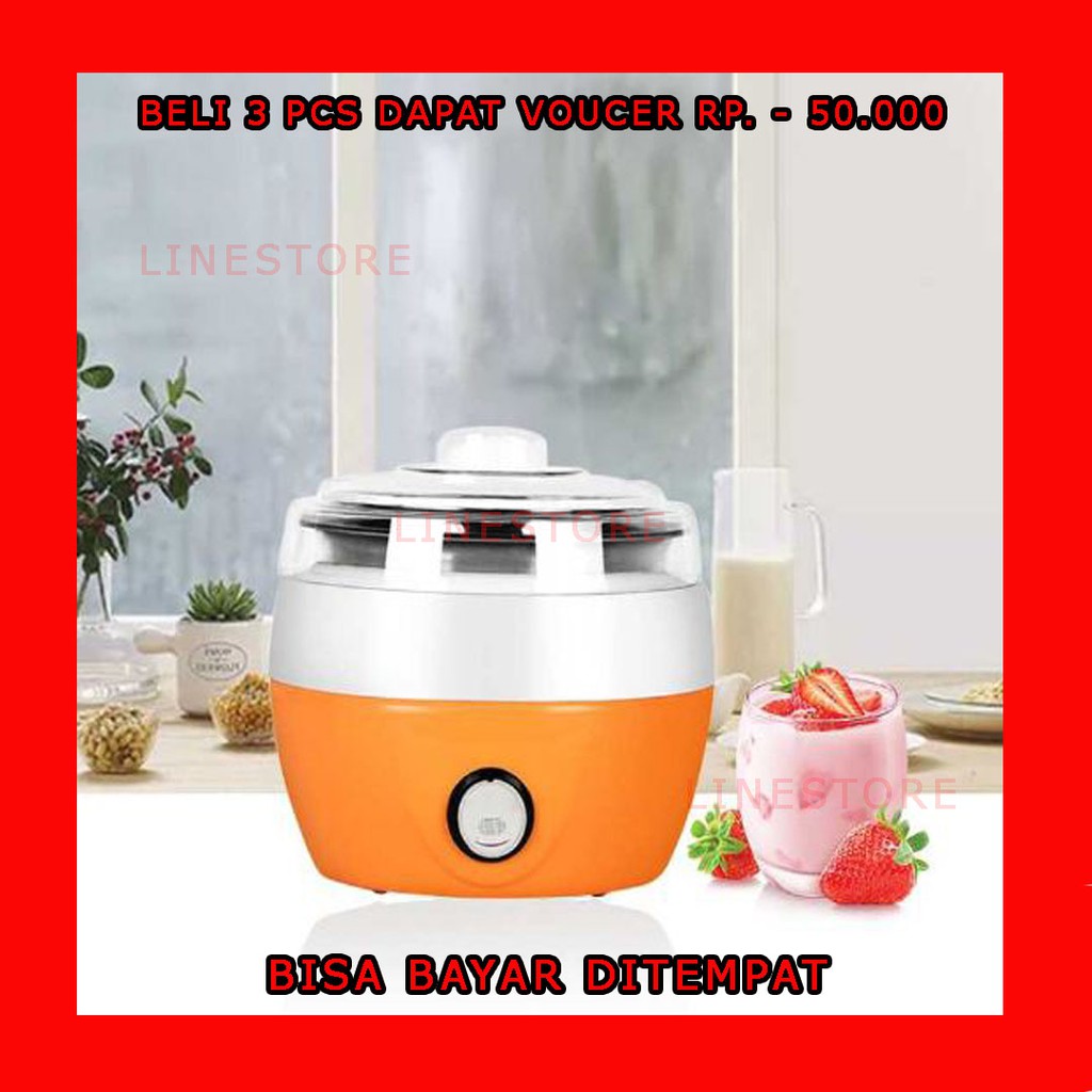 Jual Mesin Pembuat Yogurt Maker Electric Machine - Mesin Pembuat JUS ...