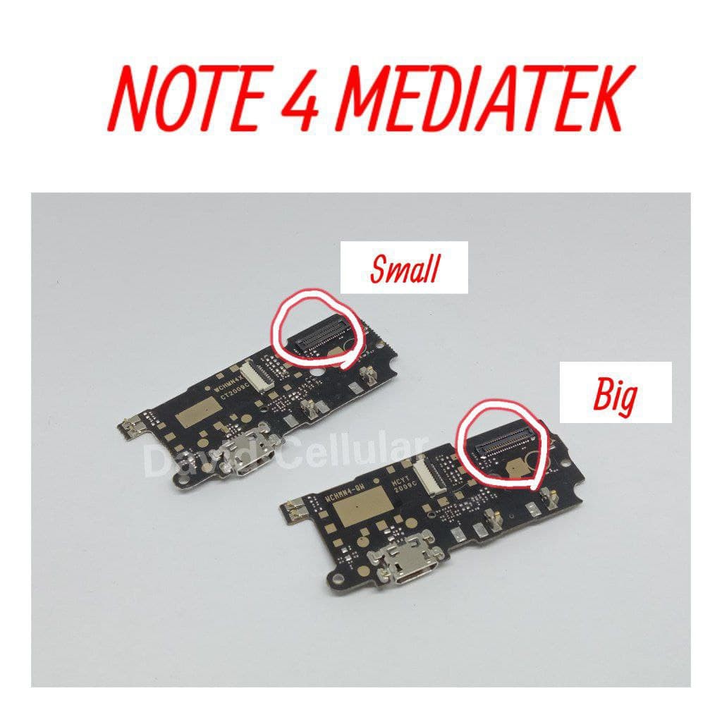 Jual PCB XIAOMI REDMI NOTE 4 MEDIATEK - PAPAN KONEKTOR CAS | Shopee ...
