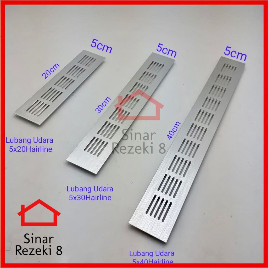 Jual Saringan Udara 5 x 30 cm Lubang Hawa Angin Ventilator Kotak ...