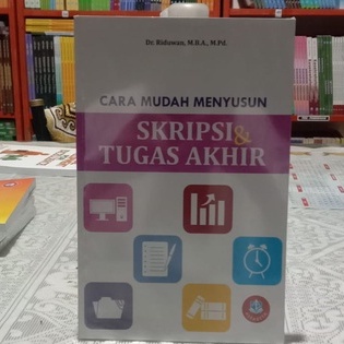 Jual buku Cara Mudah Menyusun Skripsi dan Tugas Akhir | Shopee Indonesia
