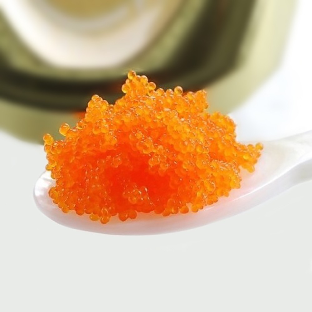 Jual Tobiko Orange 100 gram Flying Fish Roe Orange / Telur Ikan Terbang ...