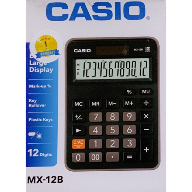 Jual Kalkulator Casio MX-12B | Shopee Indonesia