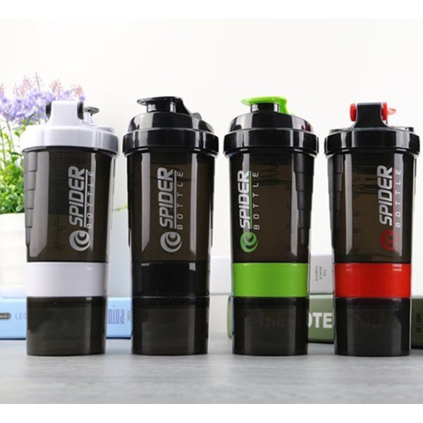 Jual Botol Gym Suplemen 600 ML Shaker Spider / Botol Shaker Herbalife ...