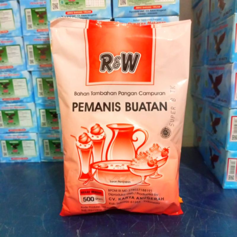 Jual Sari Manis | Pemanis buatan merk R&W Rajawali 500gram | Shopee ...