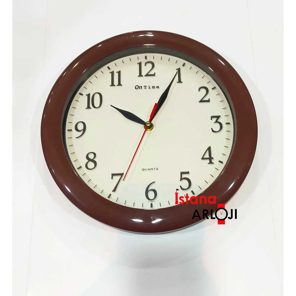 Jual Jam Dinding ONTIME 767 warna warni (bisa untuk jam promosi ...