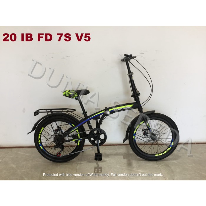 Jual SEPEDA LIPAT 20 INCH INTERBIKE PREMIUM 7SP V5 SEPEDA LIPAT ...
