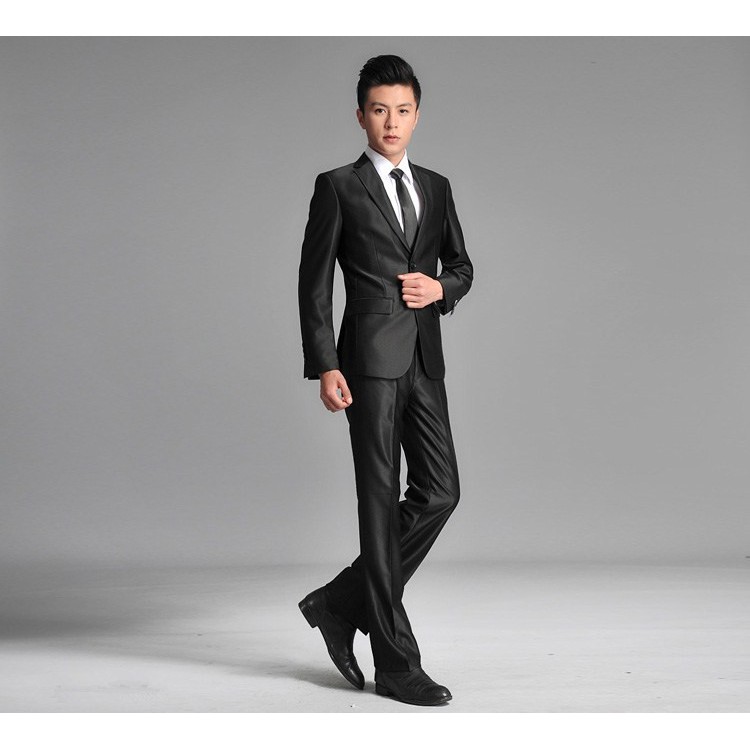 Jual Jas Pengantin 1804041 Jas Pengantin Jas Formal Hitam | Shopee ...