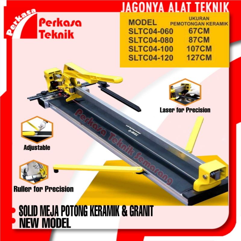 Jual SOLID Meja Potong Granite Keramik 80cm Laser Manual Tile Cutter ...