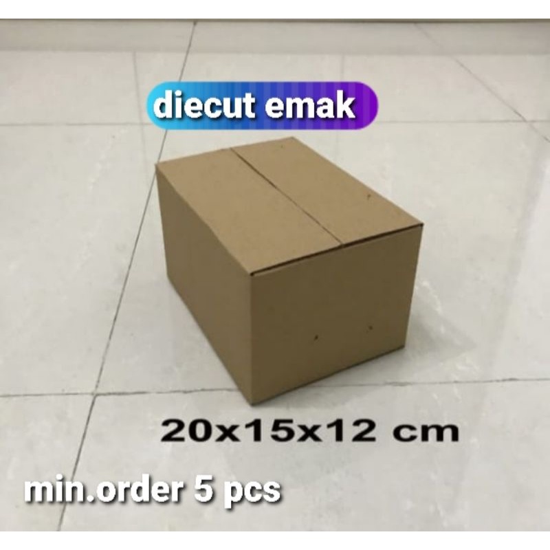 Jual Kardus / box / uk. 20x15x12 cm /;karton packing polos baru ST ...