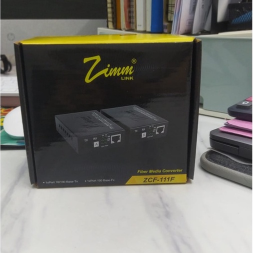 Jual Zimmlink ZCF-111F/A+B 10/100 Media Converter | Shopee Indonesia